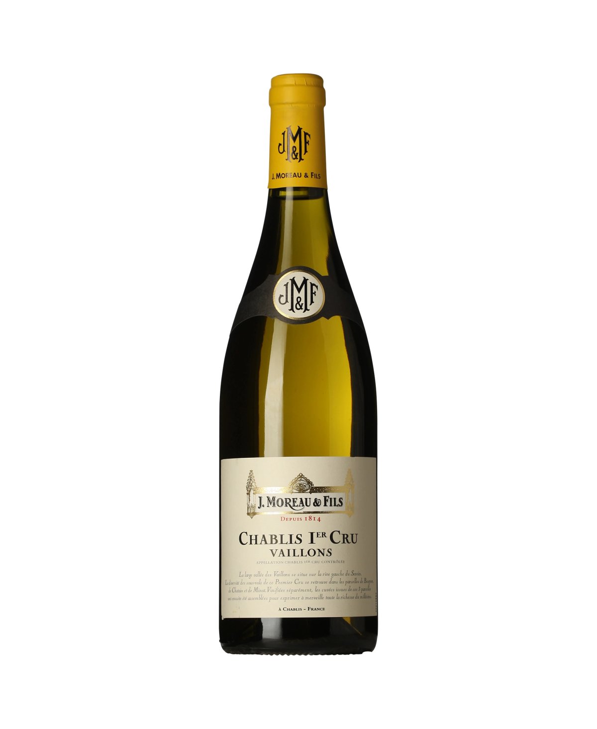 J. Moreau et Fils Chablis Premier Cru Vaillons - Hvidvin - Dinvinhandel.dk
