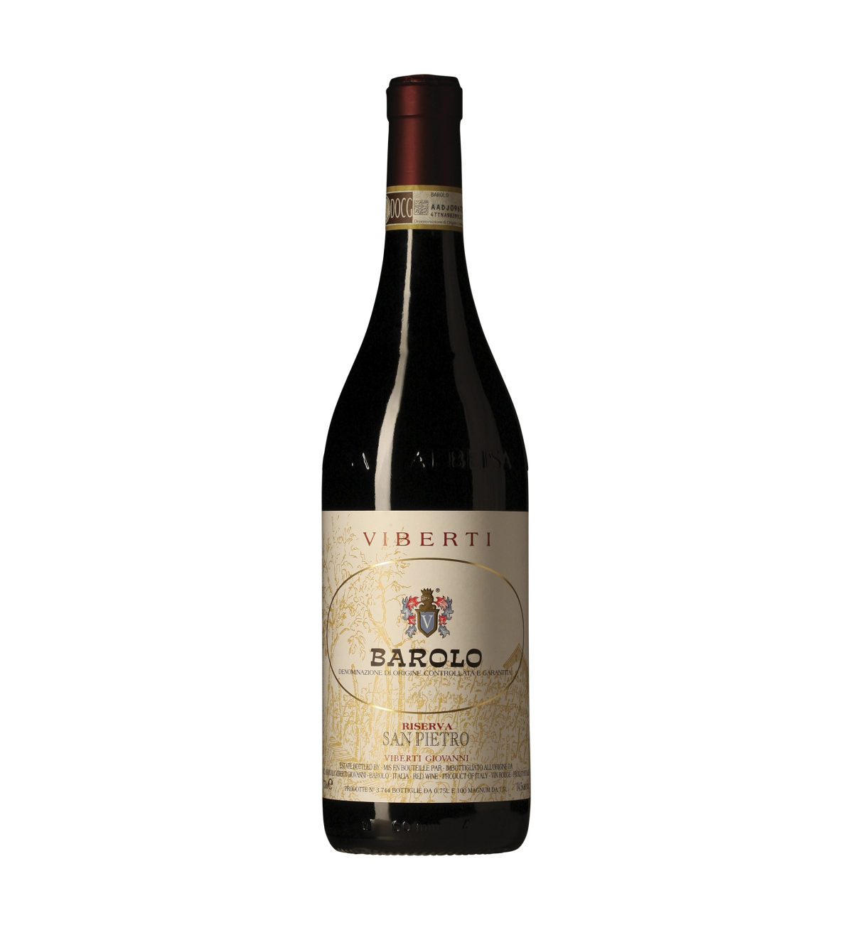 Viberti San Pietro Barolo D.O.C.G. Riserva - Rødvin - Dinvinhandel.dk